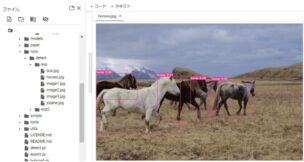 【Python】GoogleColabでYOLOの物体検出AIを実装